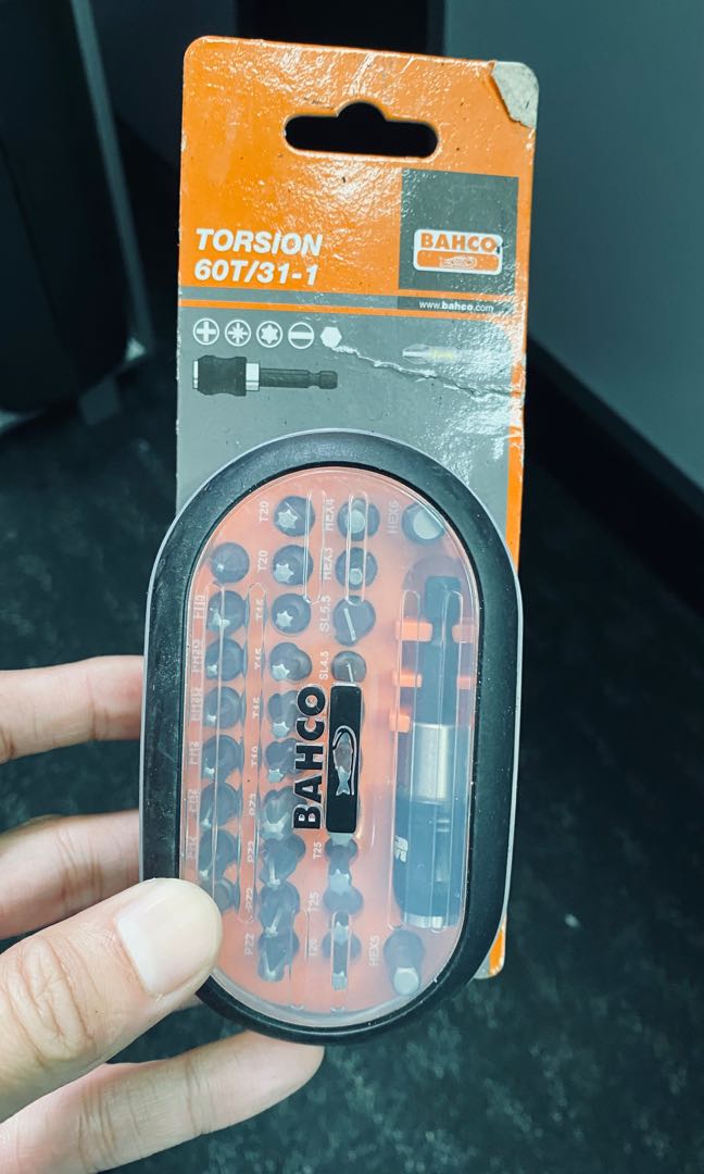 Universal Screw bit set, Furniture & Home Living, Home Improvement ...