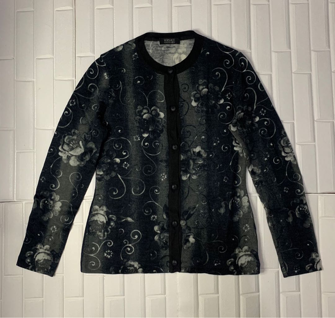 Versace Classic V2, Women's Fashion, Tops, Longsleeves on Carousell
