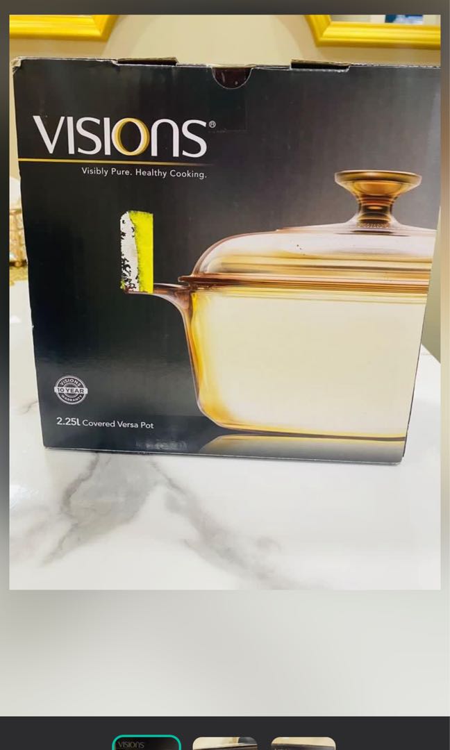 Vision pot, Furniture & Home Living, Kitchenware & Tableware, Cookware ...