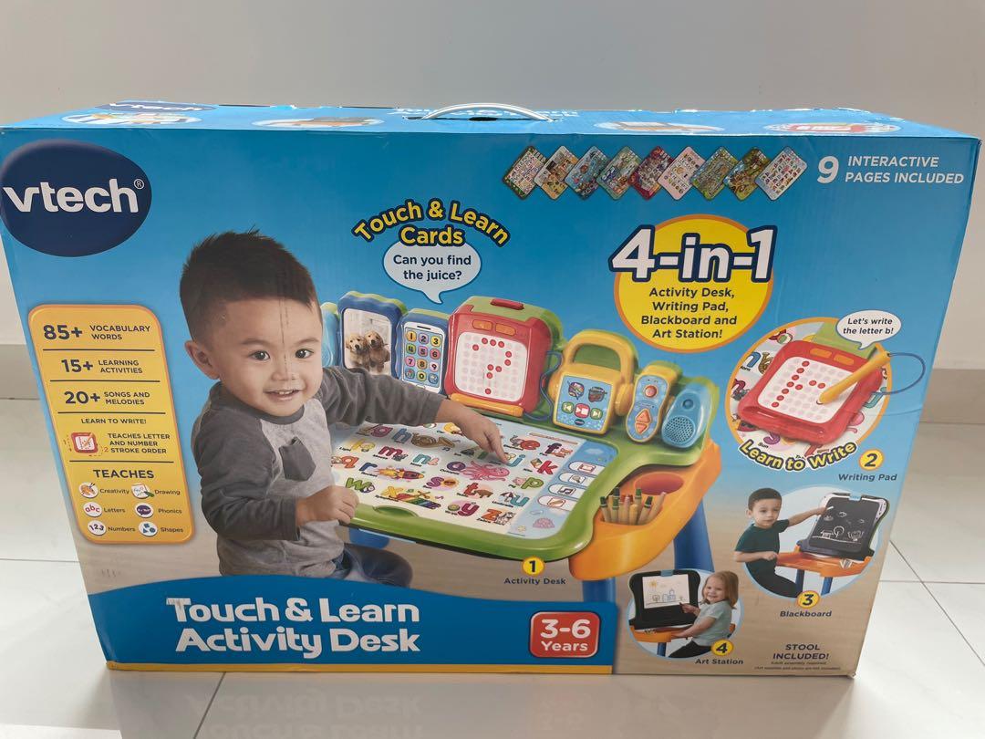 vtech Touch & Learn Activity Desk, Babies & Kids, Infant Playtime on ...
