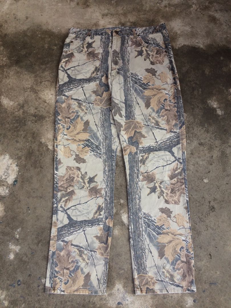 VTG DUXBAK REAL TREE PANTS, Men's Fashion, Bottoms, Chinos on Carousell