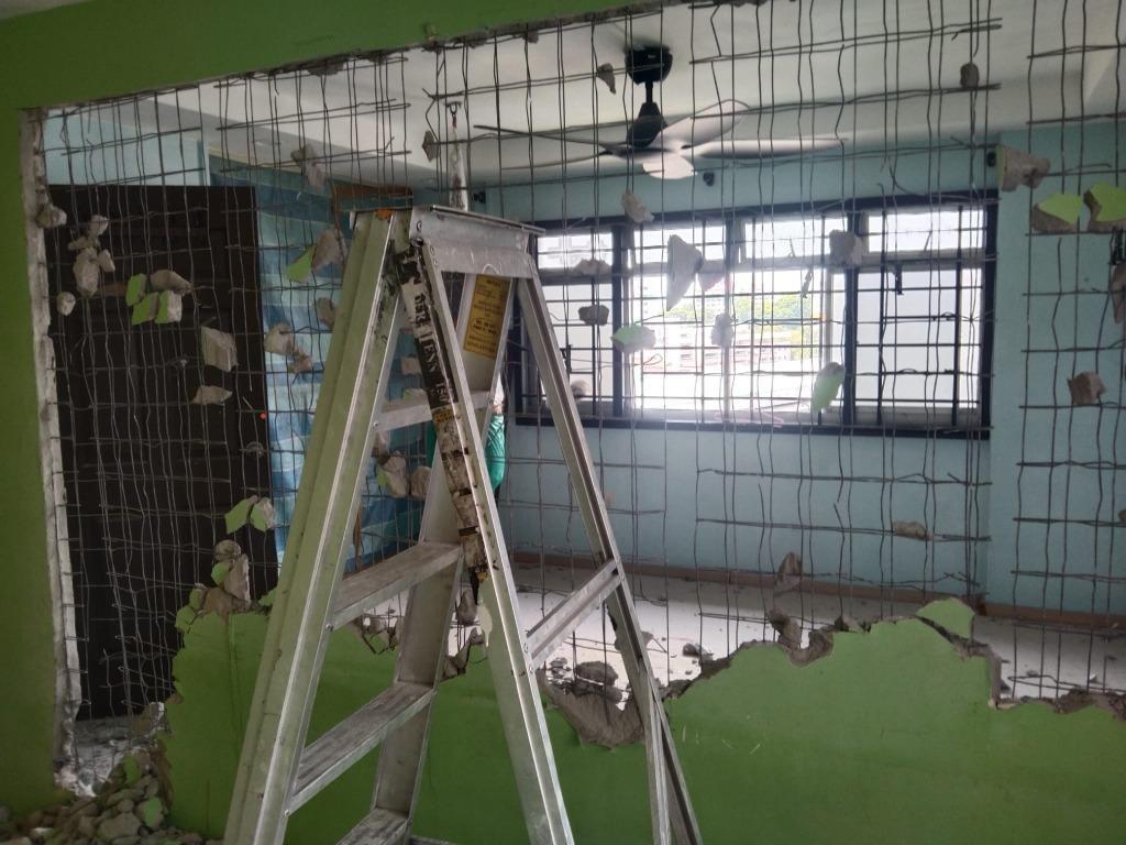 Hacking, Dismantling & Disposal - Wall (Concrete/Partition), Floor ...