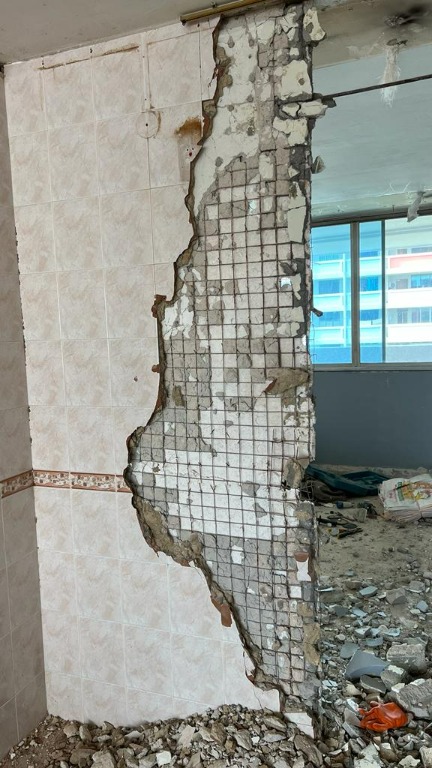 Hacking, Dismantling & Disposal - Wall (Concrete/Partition), Floor ...