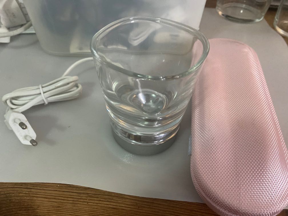 Philips Toothbrush glass charger and box charger, Beauty & Personal ...