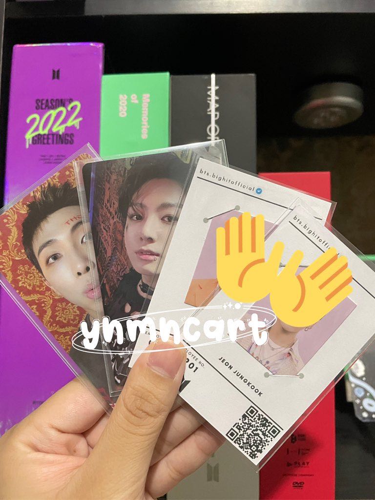 WTS LFB RM & JUNGKOOK SEASON'S GREETINGS 2022 PC SET, Hobbies & Toys, Memorabilia & Collectibles ...