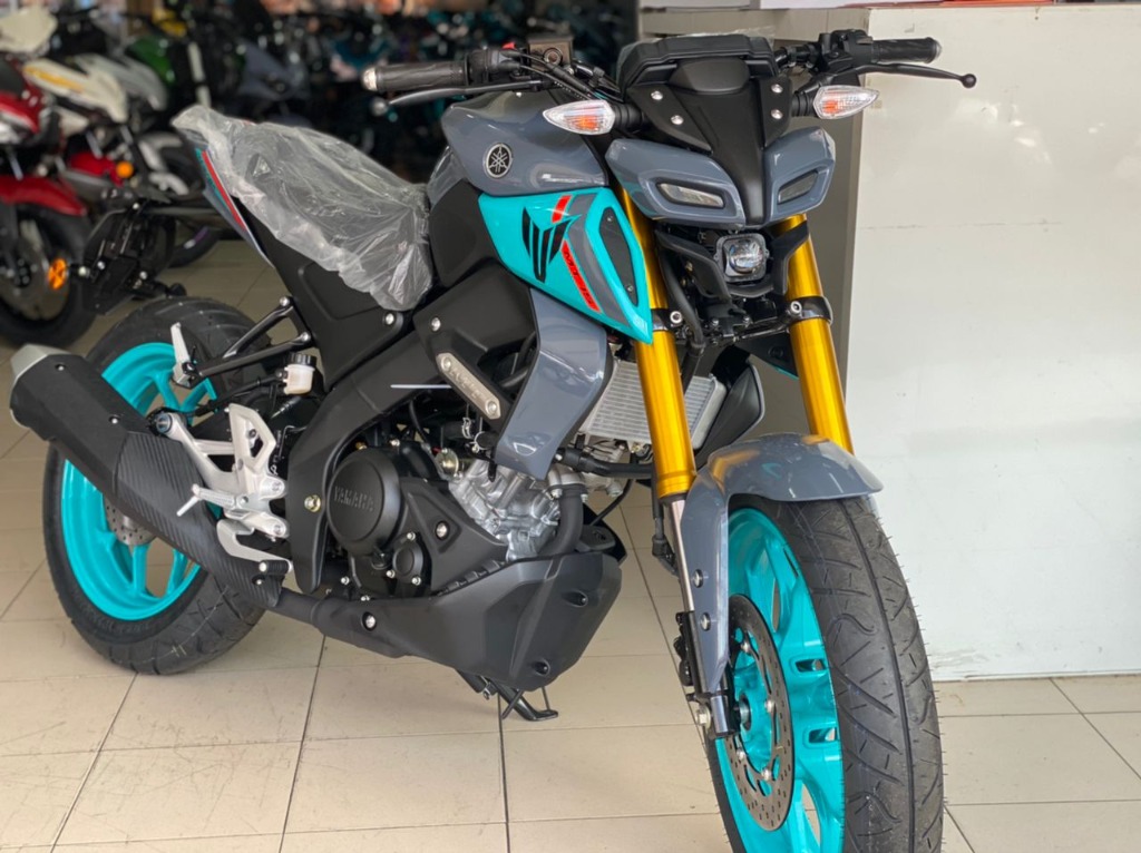 YAMAHA MT15 CYAN 2022 COLOUR CASH & LOAN AVAILABLE, Motorbikes on Carousell