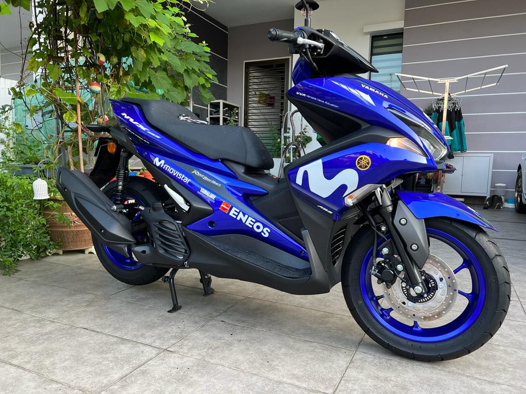 Yamaha NVX 2018 GP Edition, Motorbikes on Carousell