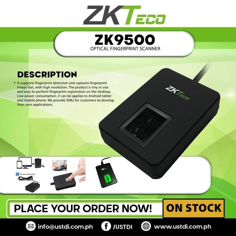 ZKTeco ZK9500, Furniture & Home Living, Security & Locks, Security ...