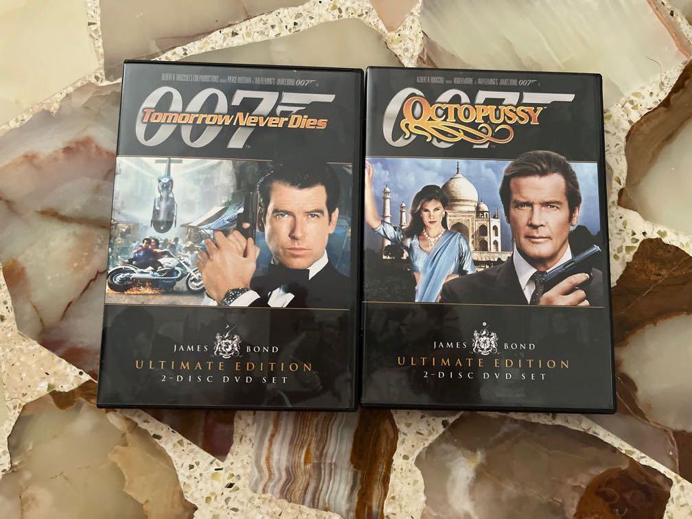 007 Movies DVD, Hobbies & Toys, Music & Media, CDs & DVDs on Carousell