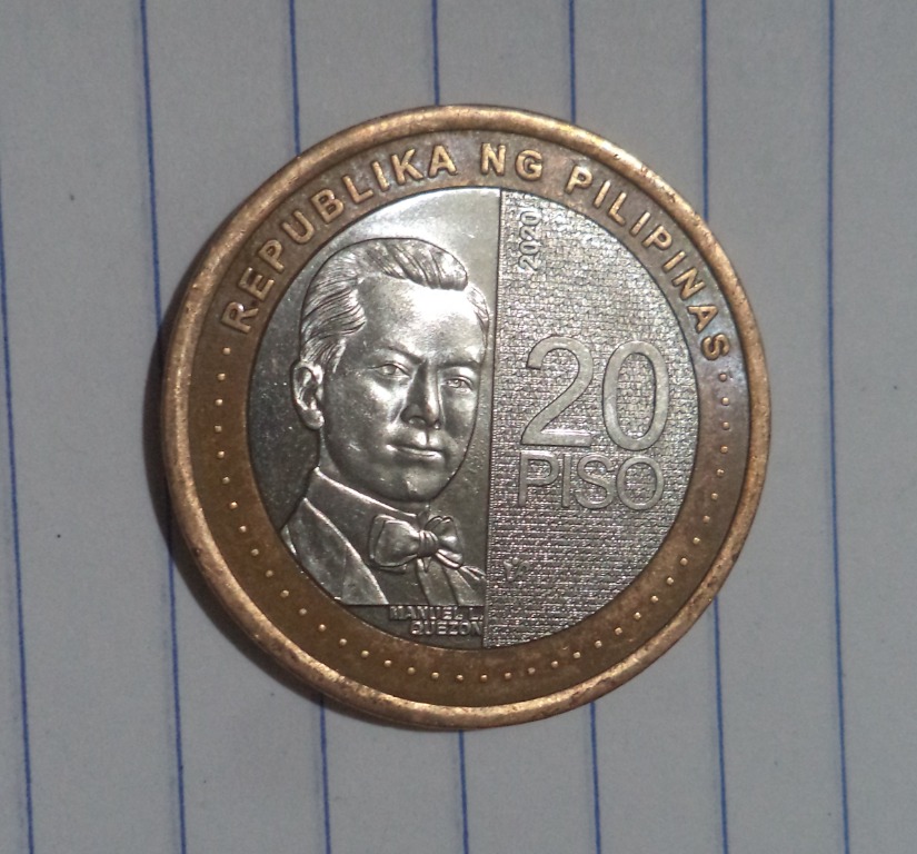 20 Piso Coin Upper Mintmark, Hobbies & Toys, Memorabilia & Collectibles ...