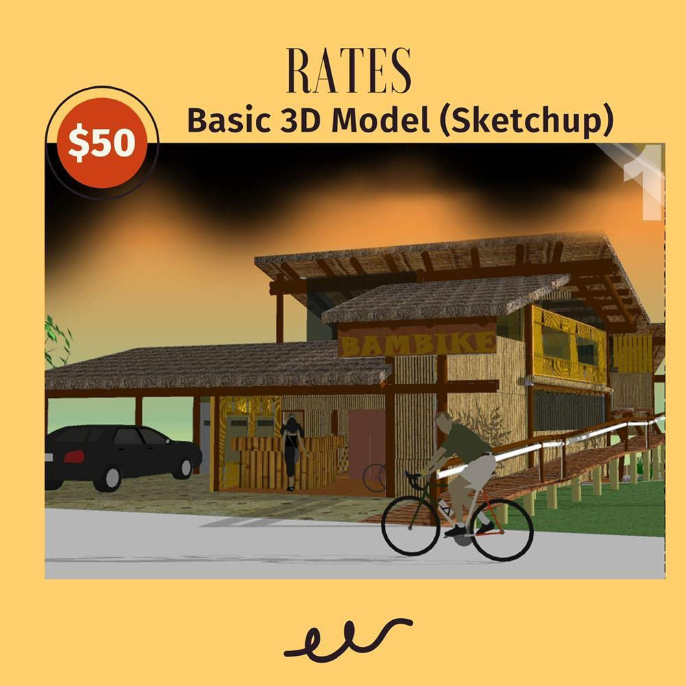 3D Model + Render | Sketchup | Vray | Photoshop | Architectural ...