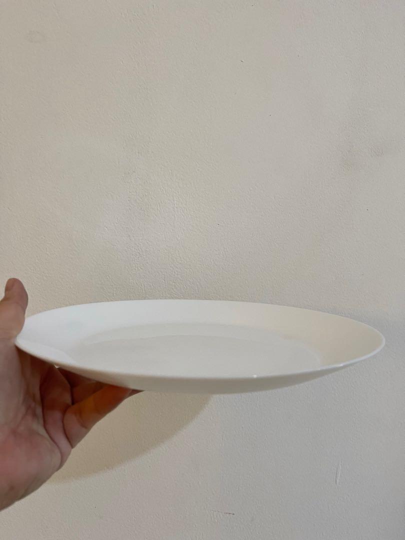 6 buah Piring / piring makan / piring putih, Kitchen & Appliances di ...