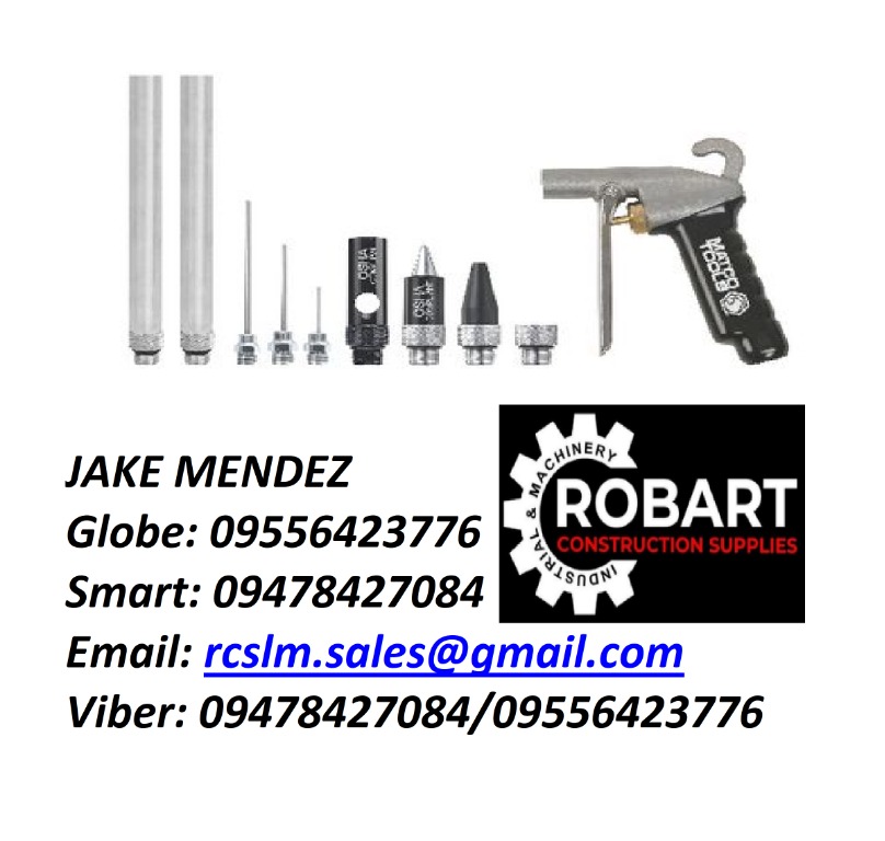 8 PCS 2 WAY AIR GUN SET, Commercial & Industrial, Construction Tools ...