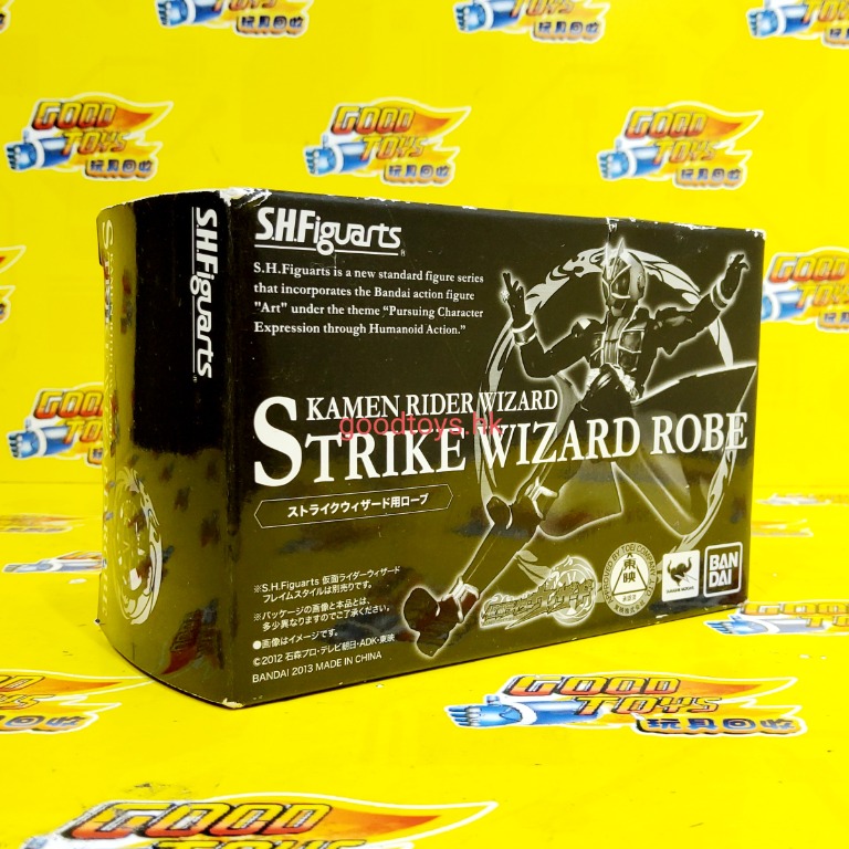 全新未開封 BANDAI 幪面超人 魔法師 KAMEN RIDER WIZARD SHF STRIKE WIZARD ROBE, 興趣及遊戲 ...