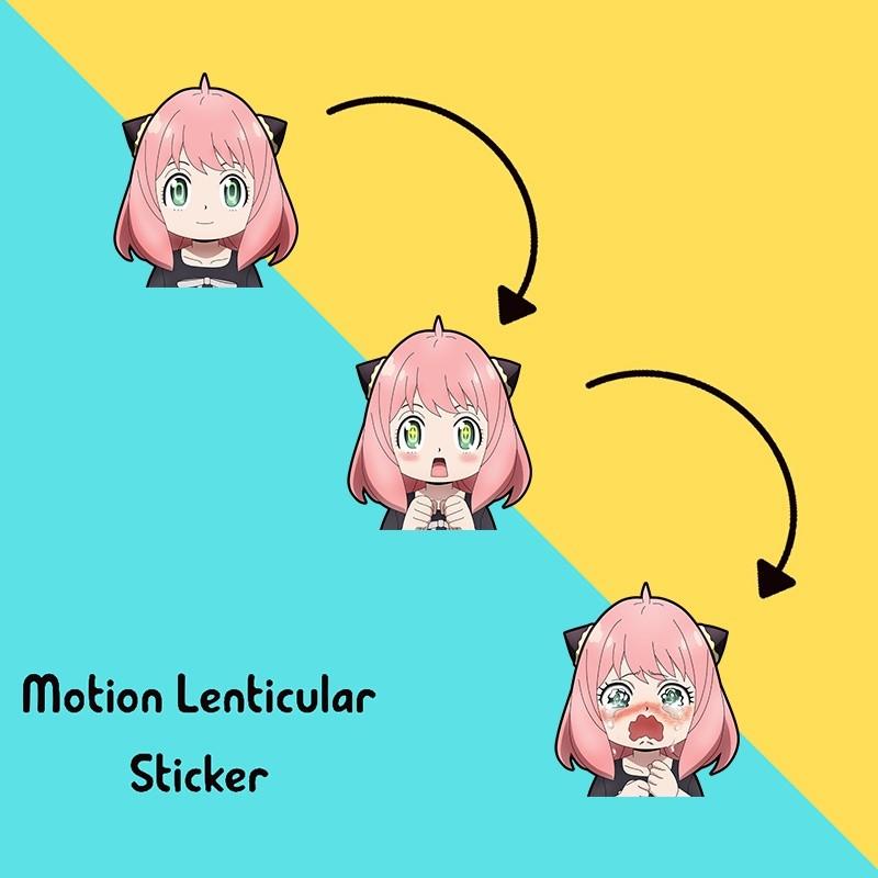 Anya forger yor forger Car decals SPY X FAMILY motion waterproof PVC ...