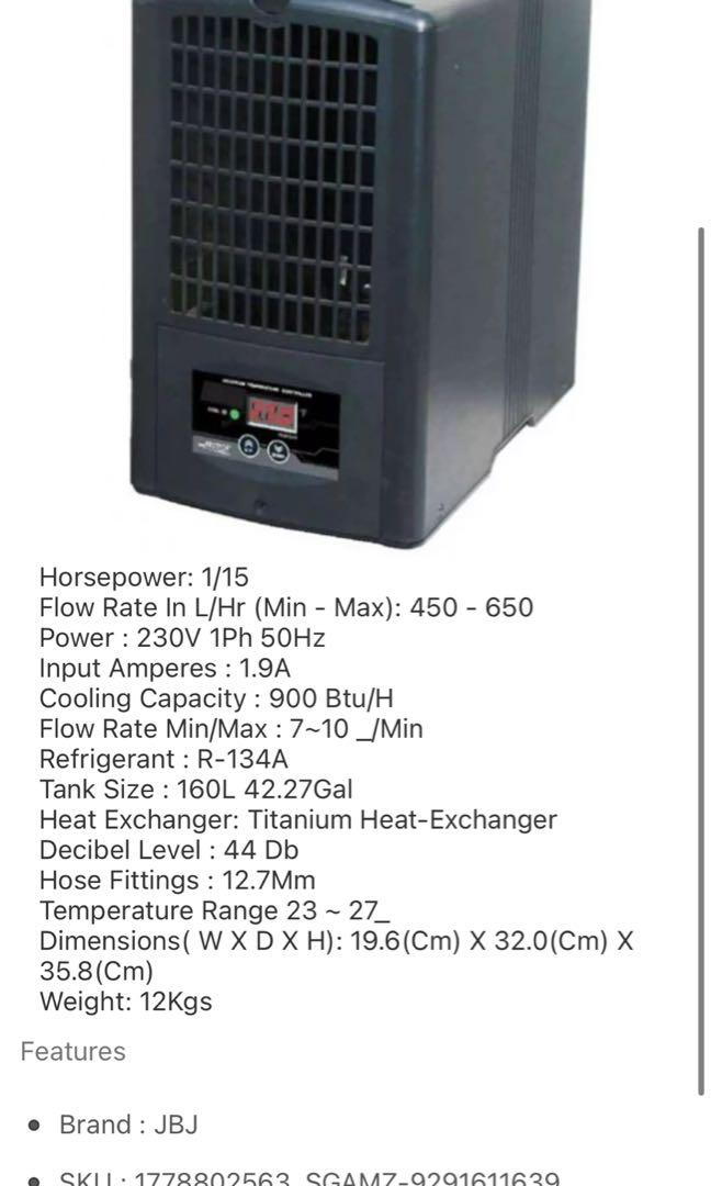 Arctica mini chiller, Pet Supplies, Homes & Other Pet Accessories on ...