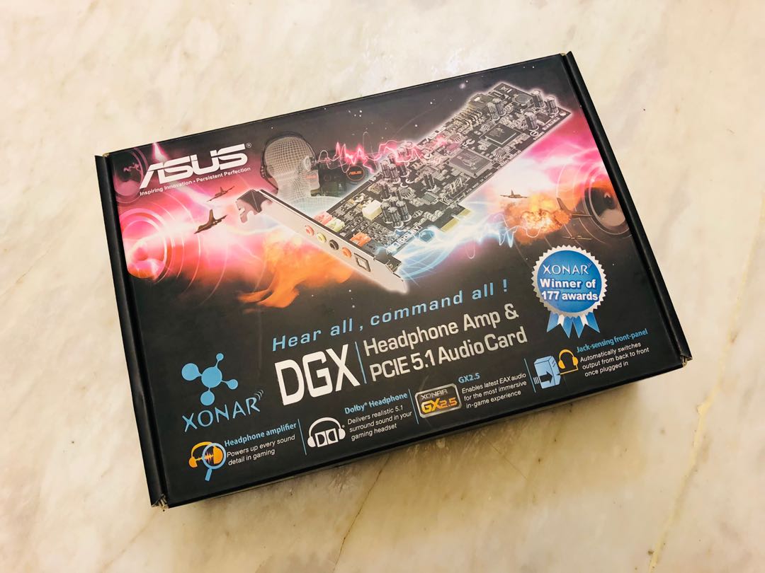 ASUS Sound Card / Audio Card, 電腦＆科技, 電腦周邊及配件, 其他 - Carousell