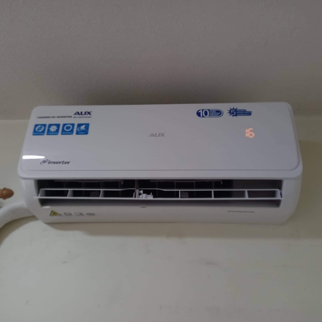 AUX split type inverter aircon with free installation brand new factory ...