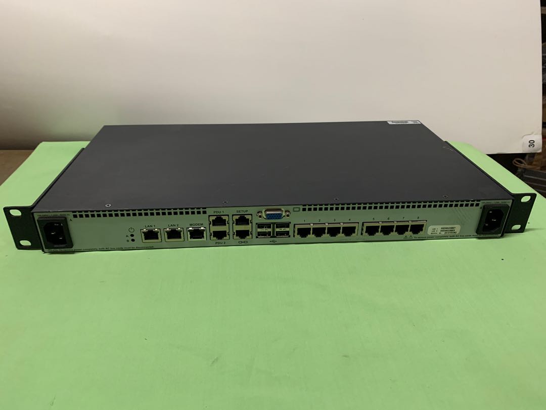 Avocent MergePoint Unity 8 Port KVM Over IP Switch, Single AC ...