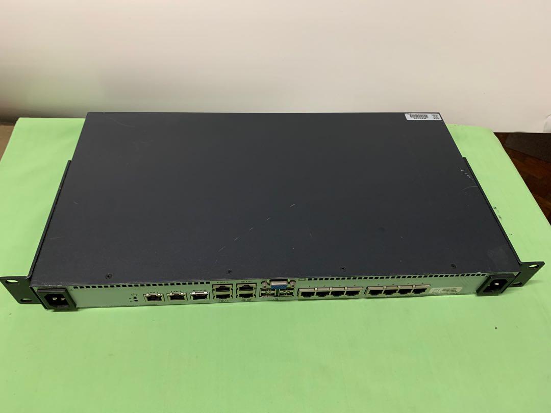 Avocent MergePoint Unity 8 Port KVM Over IP Switch, Single AC Professional Power Supply ...