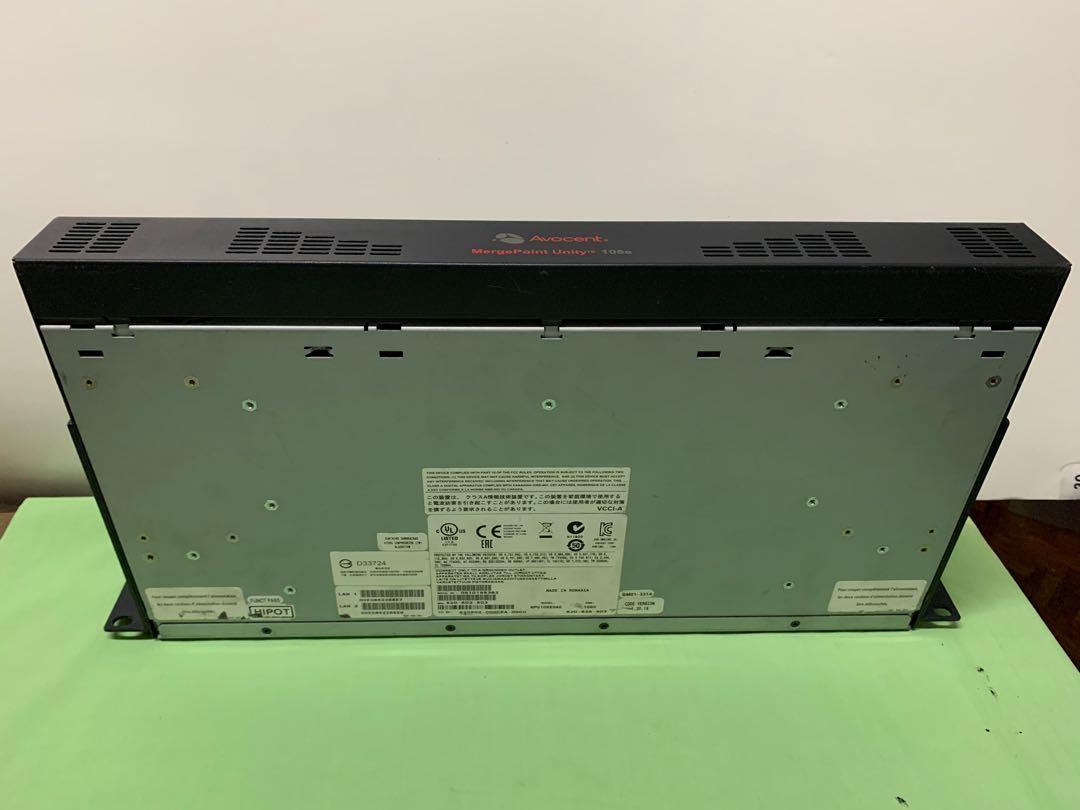 Avocent MergePoint Unity 8 Port KVM Over IP Switch, Single AC ...