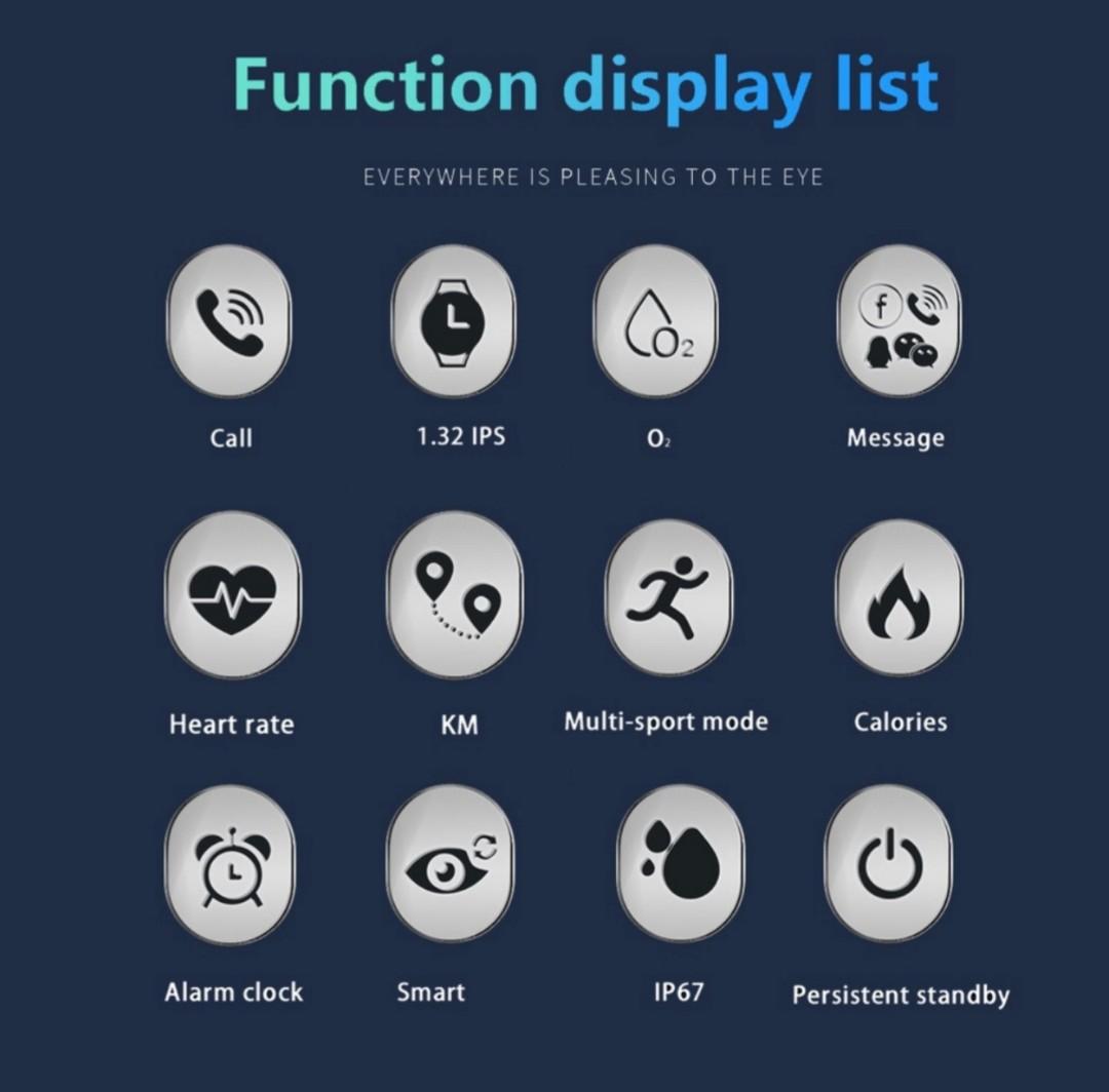 Awei smartwatch H9 NEWEST smartwatch WATERPROOF BLUETOOTH Onhand ...