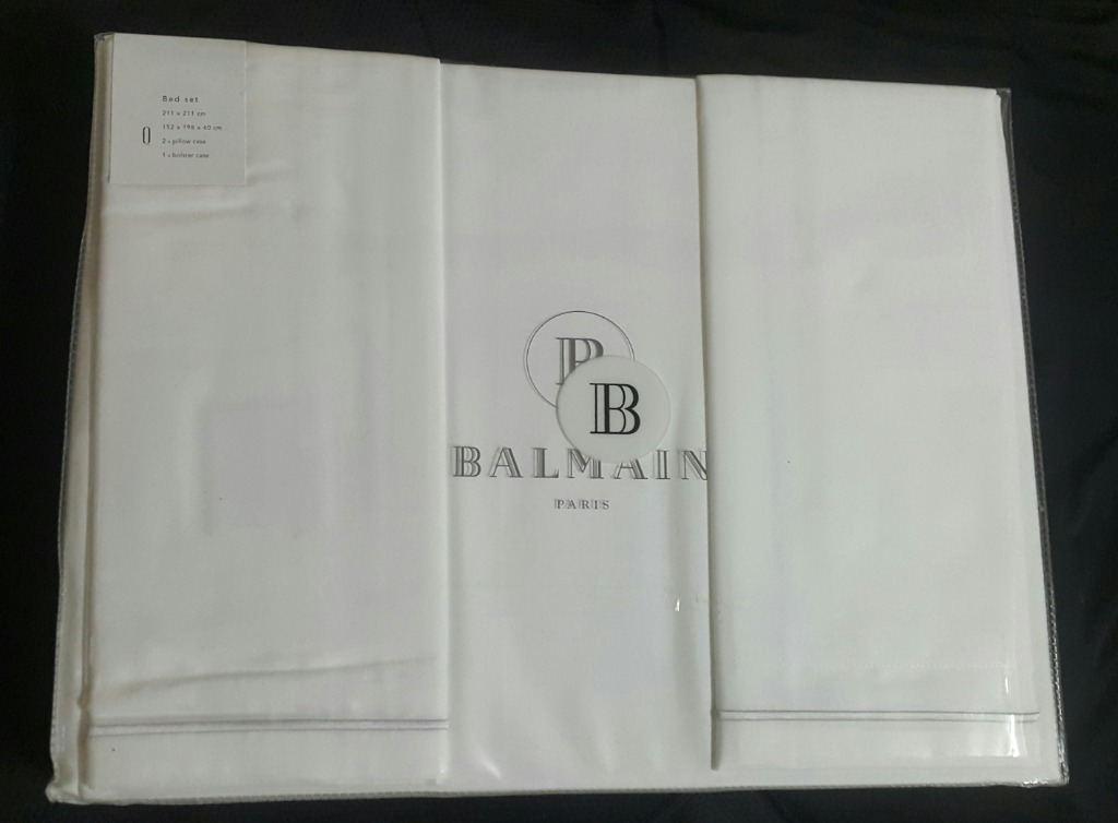 BALMAIN PARIS, Furniture & Home Living, Bedding & Towels on Carousell