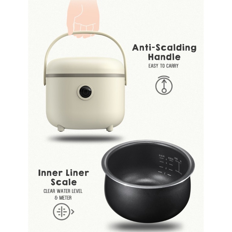 BEAR Rice Cooker Digital Multi Function 2.0L/3.0L (DFB-B20A1), TV ...