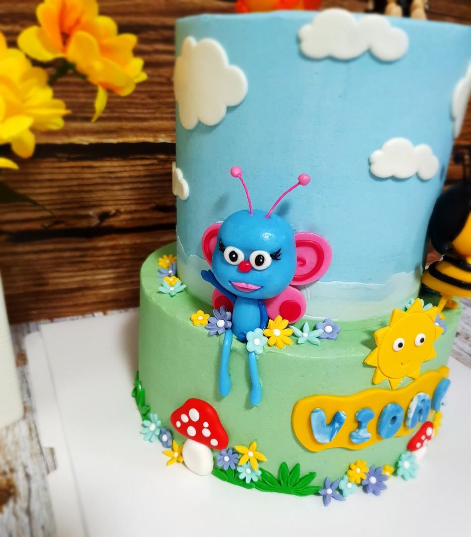 Bichikids Theme Customized Birthday Cake, Food & Drinks, Homemade Bakes ...