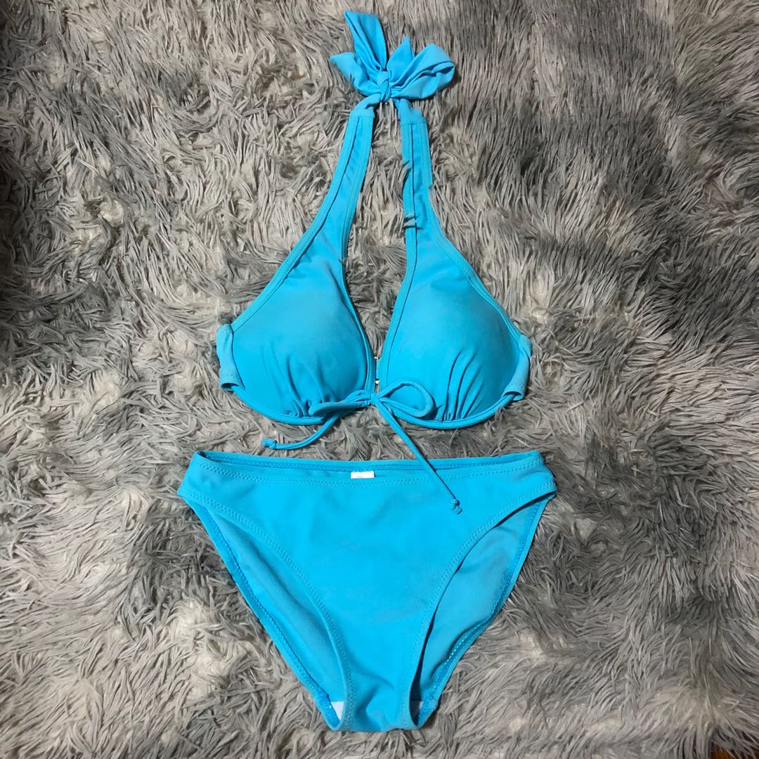 Blue Bikini, Women's Fashion, Swimwear, Bikinis & Swimsuits on Carousell