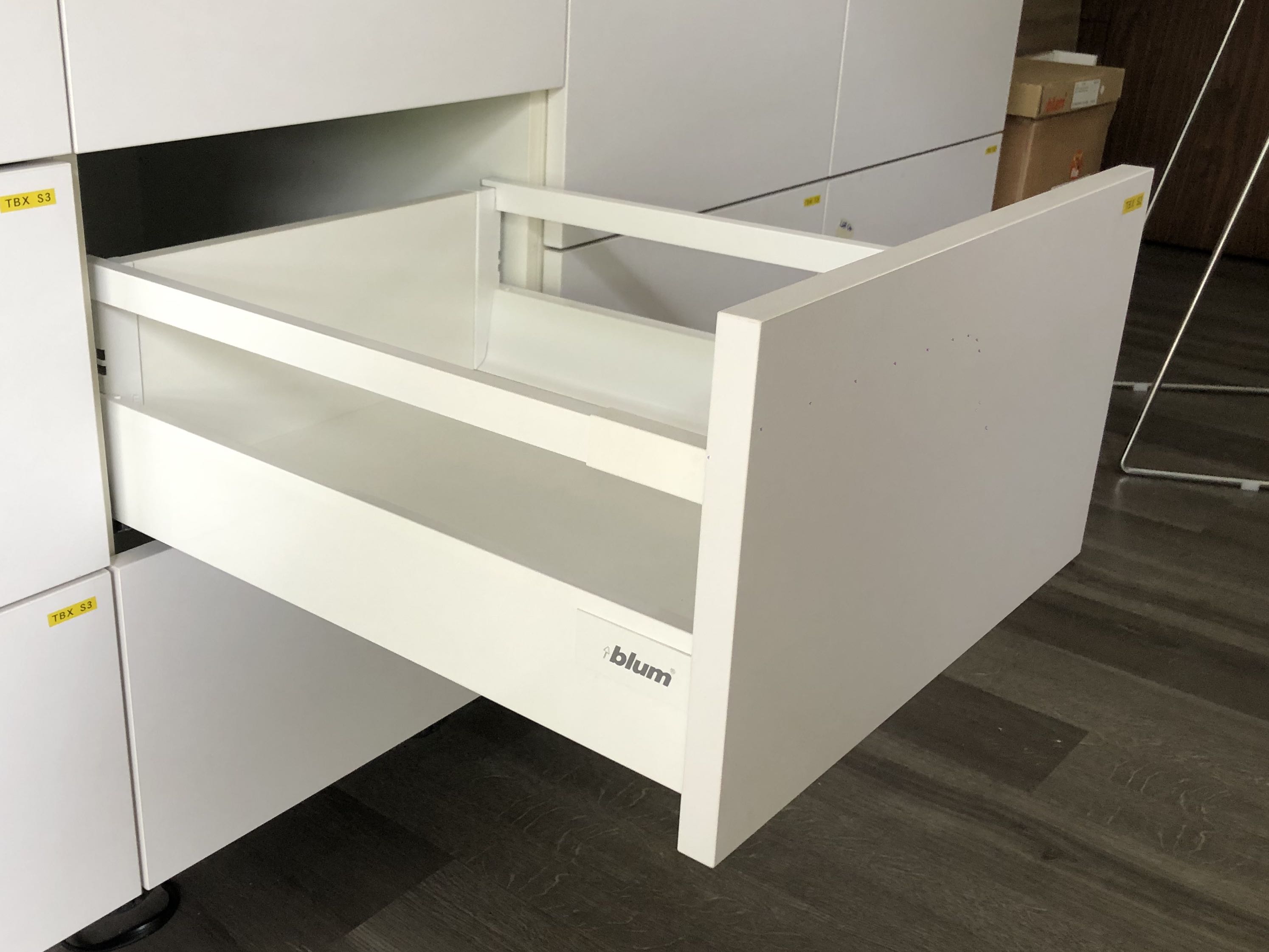 Blum Tandembox S2 drawer set for viewing at Sinterry Hardware ...