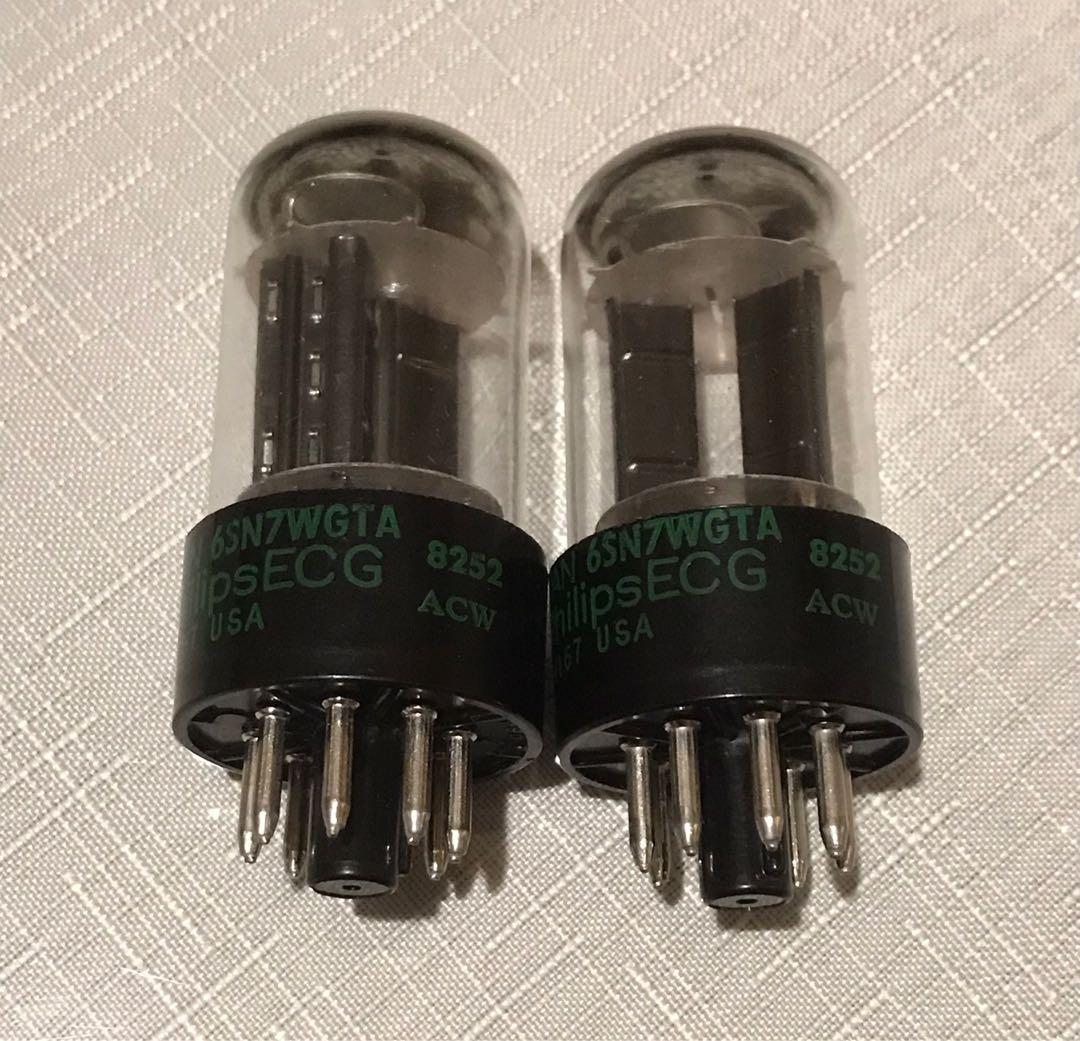 BN Philips JAN ECG 6SN7 WGTA Vacuum Tube, Audio, Other Audio Equipment ...