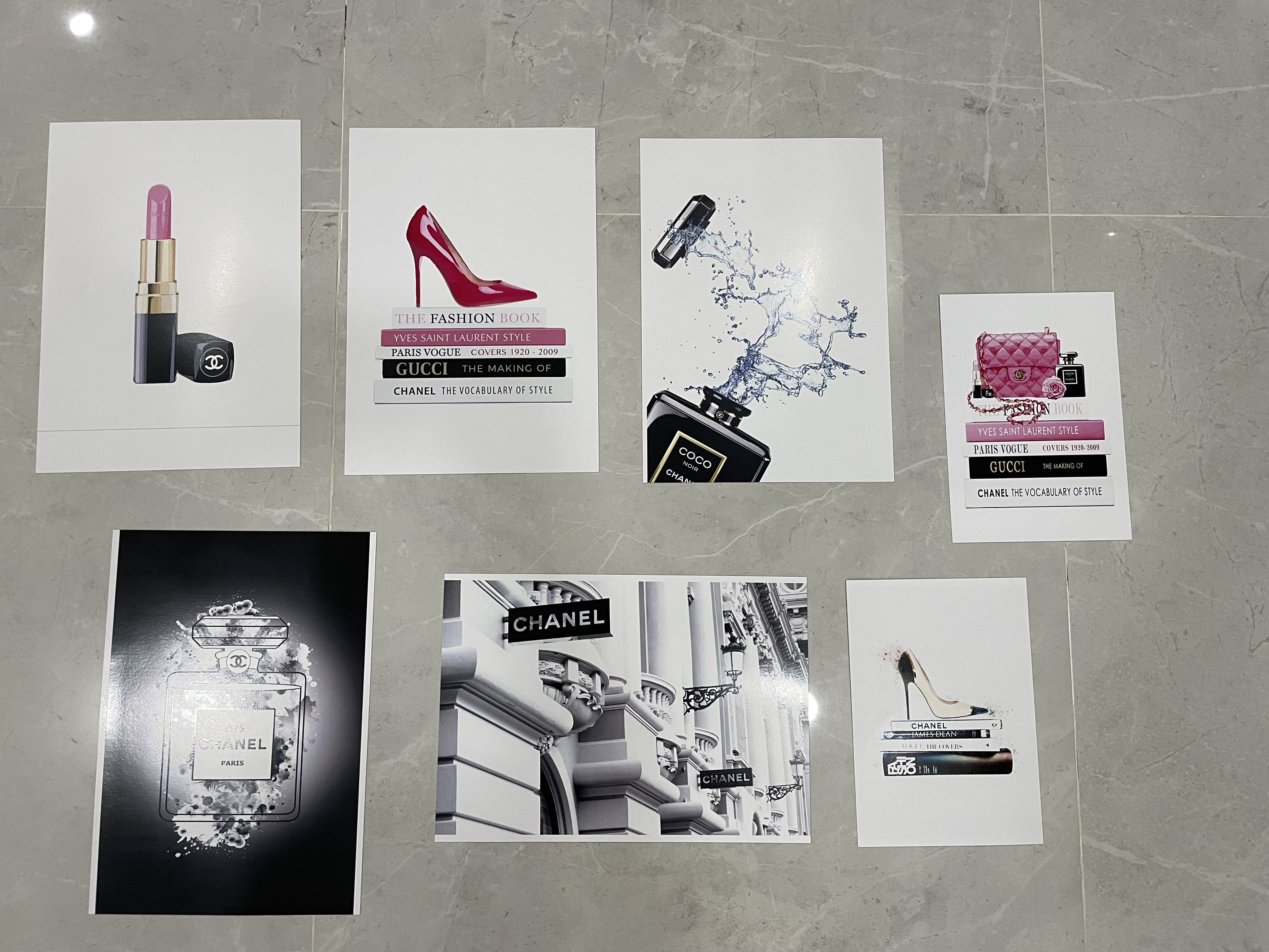 Chanel posters, Hobbies & Toys, Stationery & Craft, Other Stationery ...