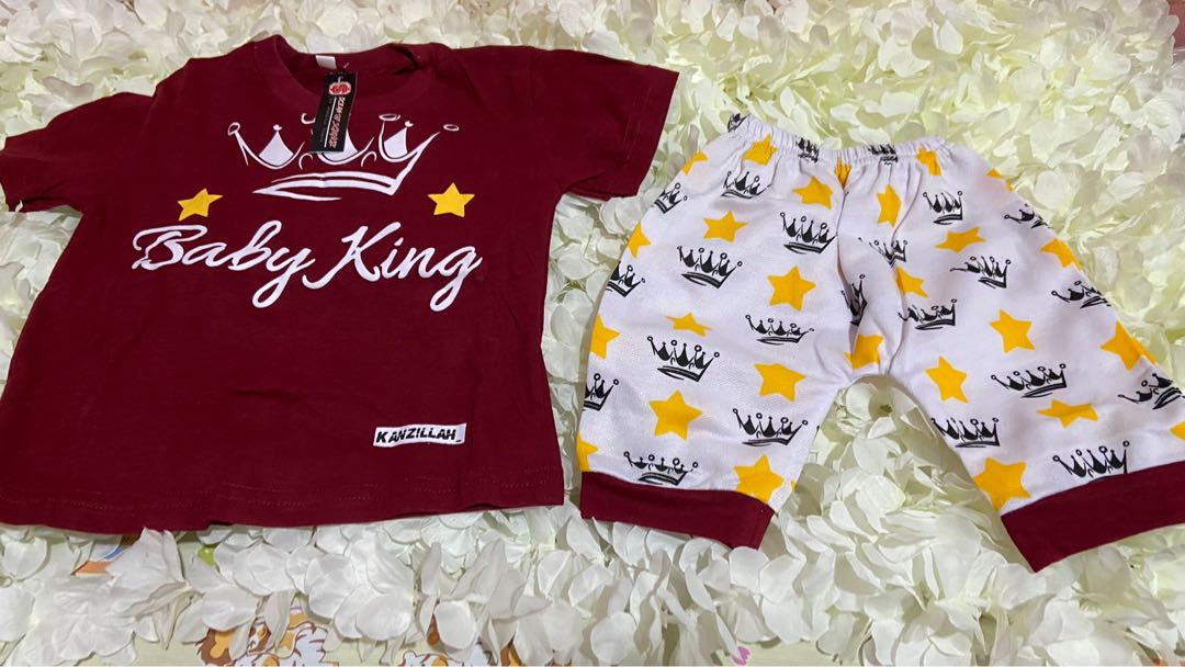 Brandnew baby terno for boy, Babies & Kids, Babies & Kids Fashion on ...