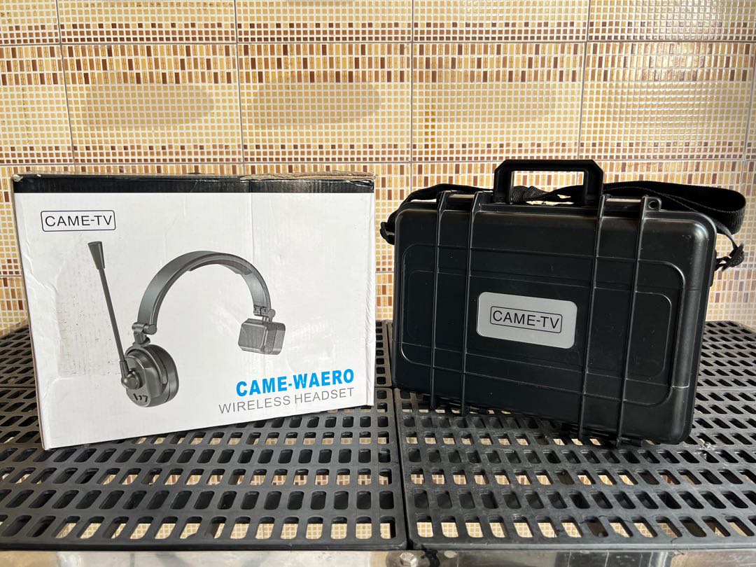 CAME-TV Waero Wireless Headset, Audio, Headphones & Headsets on Carousell