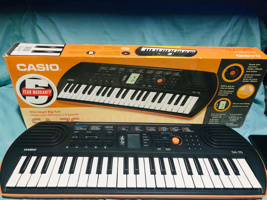 Casio Keyboard, Hobbies & Toys, Music & Media, Musical Instruments on ...