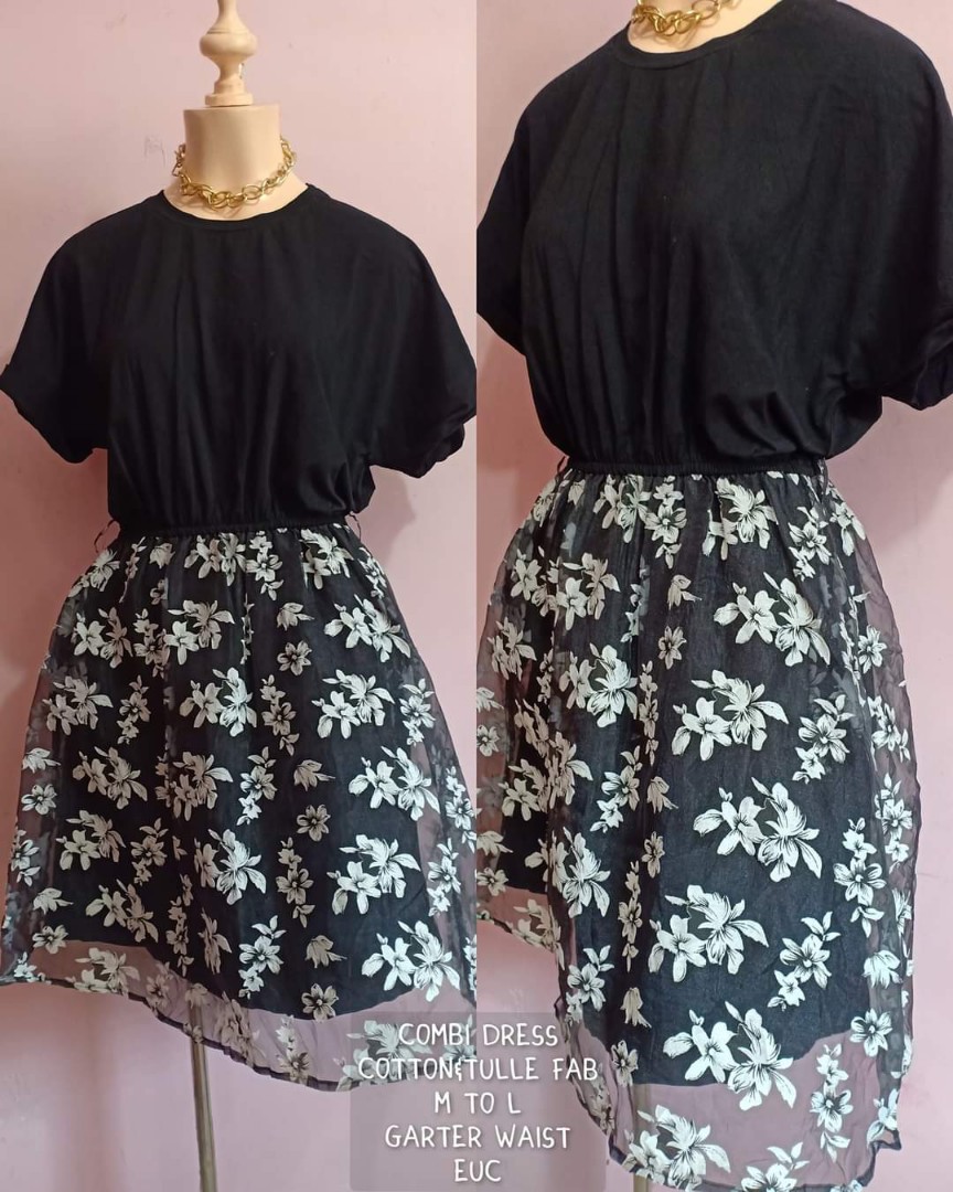 Combi mini dress, Women's Fashion, Dresses & Sets, Dresses on Carousell