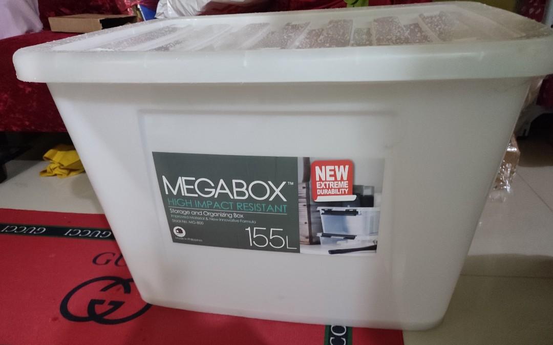 Decluttered stuff MegaBox 155L Super Big, Furniture & Home Living, Home ...