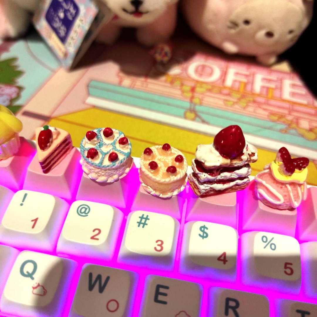 Dessert Artisan Keycaps, Hobbies & Toys, Stationary & Craft, Handmade ...