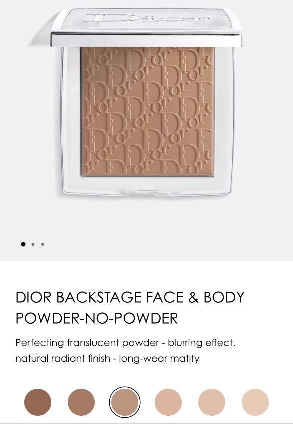 Dior Backstage Face & Body Powder, Beauty & Personal Care, Face, Makeup ...