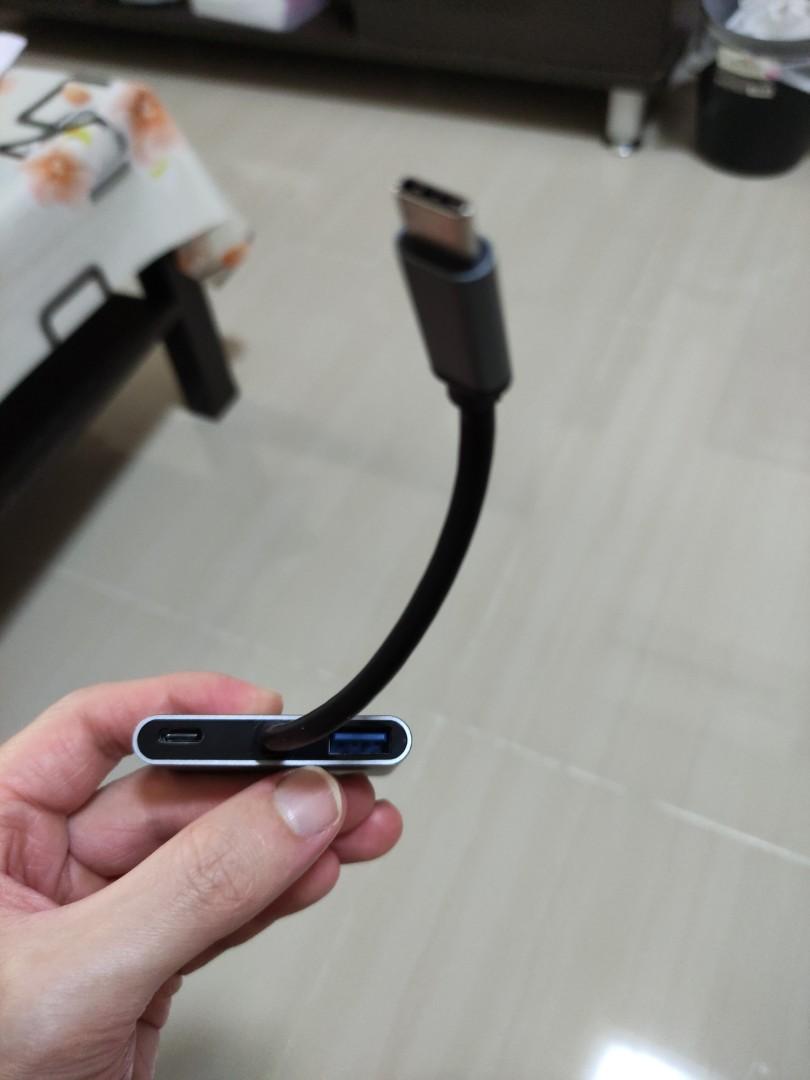 Dual hdmi to usbc adapter, Computers & Tech, Parts & Accessories ...