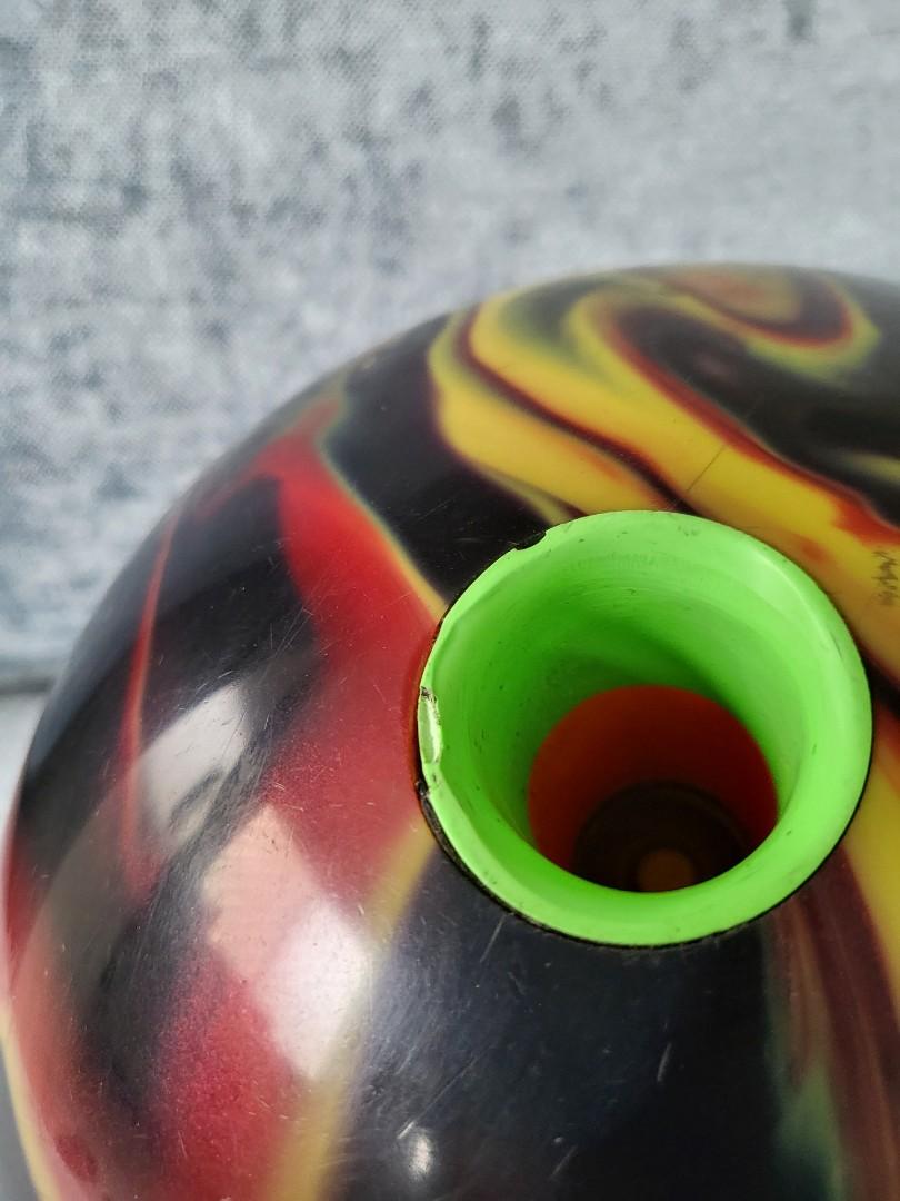 Ebonite Cyclone Bowling Ball 14 lbs, Sports Equipment, Sports & Games ...