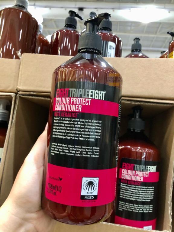 Eight Triple Eight Color Protect Shampoo/Conditioner 1L, Beauty ...