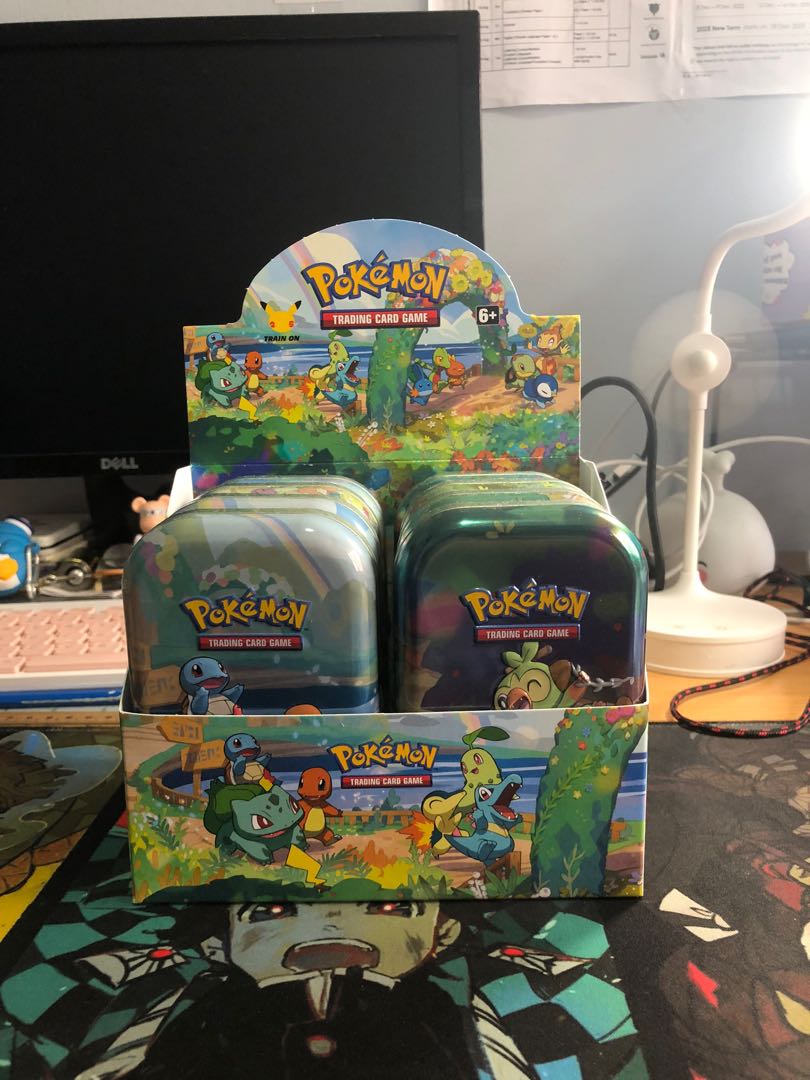 Empty Celebrations Mini Tins NO BOOSTER PACKS Celebrations Pokémon TCG ...
