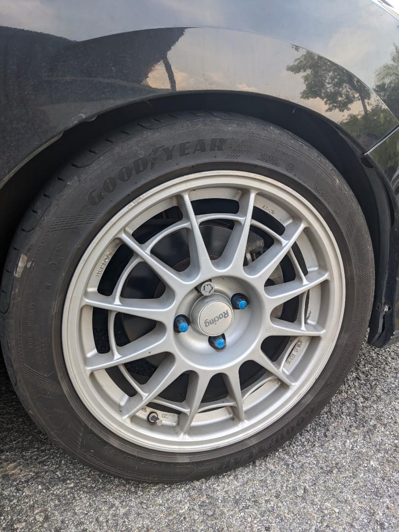 Enkei Spider RCT-1, Auto Accessories on Carousell