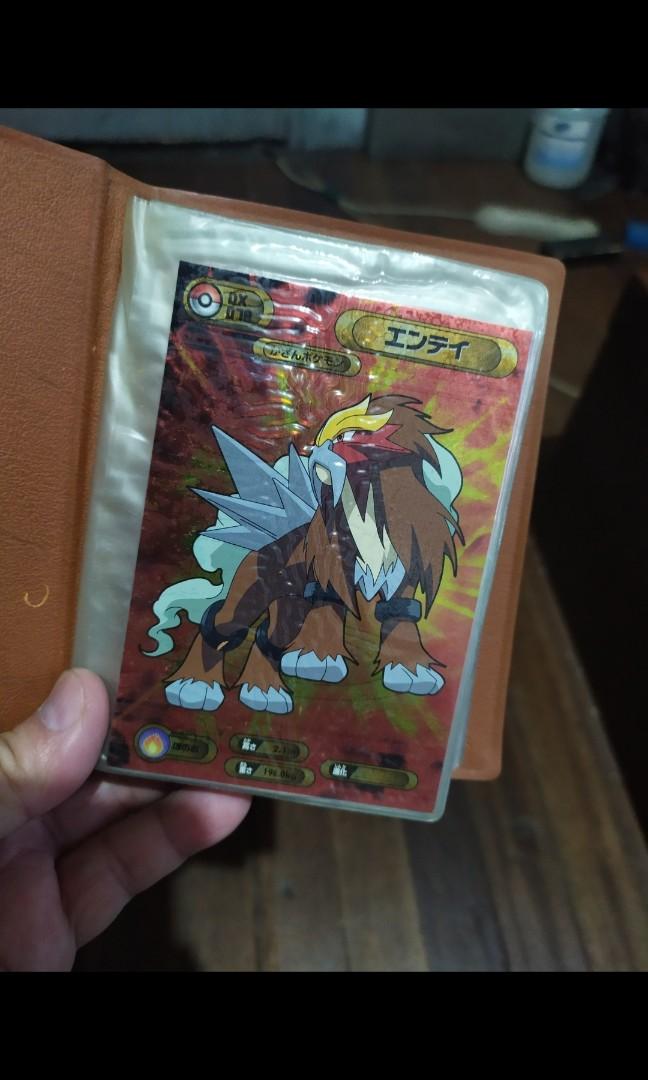 Entei Japanese Pokemon Trading Card, Hobbies & Toys, Toys & Games on ...