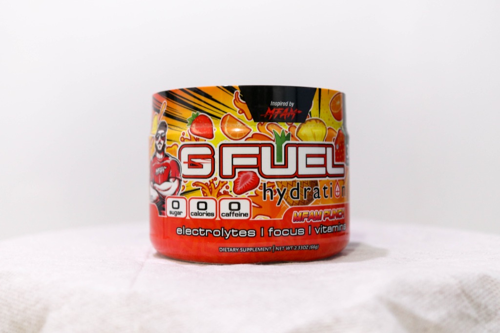 G fuel MFAM PUNCH HYD tub 30 servings Gfuel Gaming twitch streamer ...