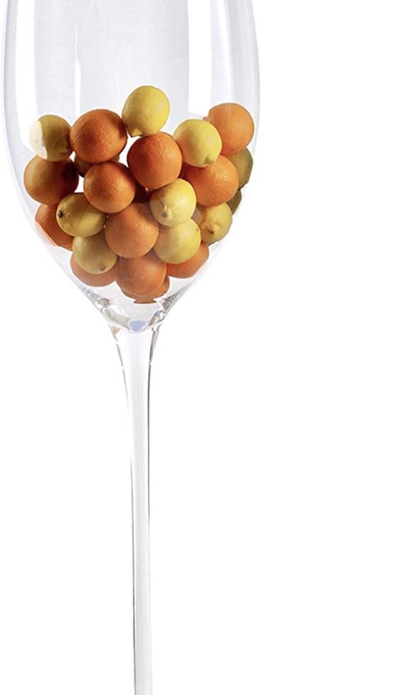 Giant display flute glass- 1 meter tall, Furniture & Home Living, Home ...