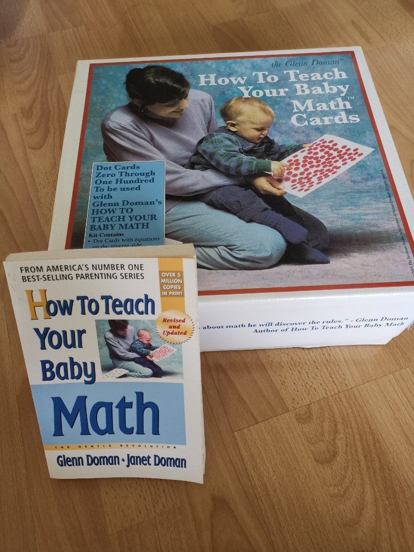 Glenn Doman Math (Flashcards + Books), Hobbies & Toys, Books ...