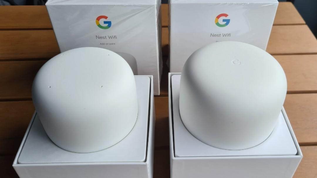 Google Nest Wifi Router and Add-on Point, Computers & Tech, Parts & Accessories, Networking on ...